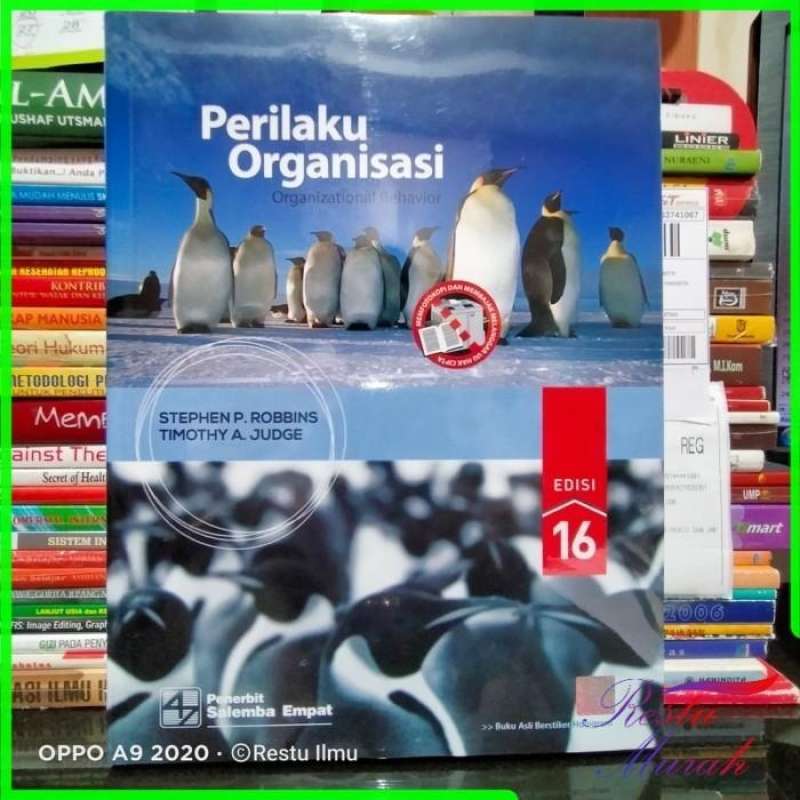 Jual Perilaku Organisasi (e16)-CD Book Stephen P. Robbins, Timothy A ...