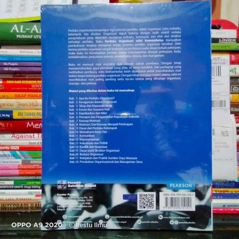 Jual Perilaku Organisasi (e16)-CD Book Stephen P. Robbins, Timothy A ...