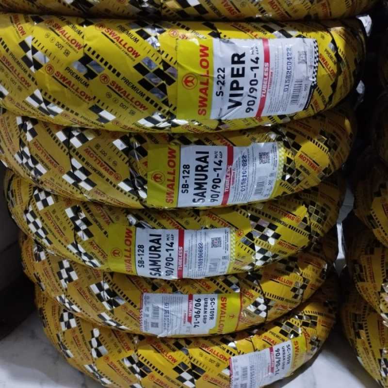 Promo Ban Luar Motor Swallow ukuran 90/90-14 Diskon 23% di Seller ...