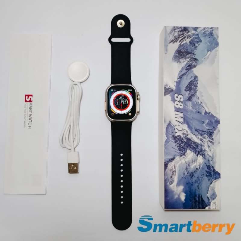 Promo SMARTBERRY SMARTWATCH S8 MAX SERIES 8 Diskon 23% di Seller ...