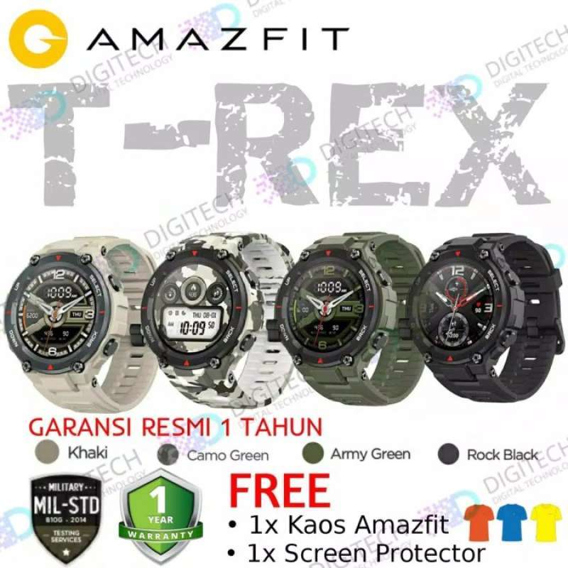 Promo T REX Smartwatch GPS Military STD Smart watch T-Rex Trex Diskon ...