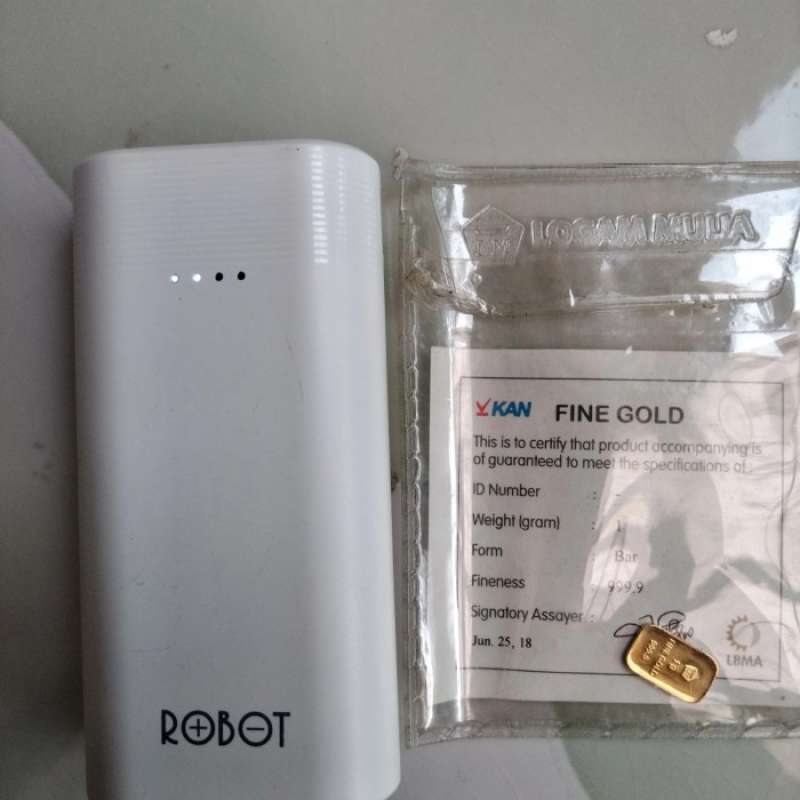 Promo Power Bank 1gr Antam Retro Diskon 23% di Seller Ponkamu Store ...