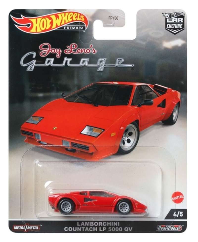 Promo Hot Wheels Jay Leno Series Red Lamborghini Countach LP 5000 QV ...