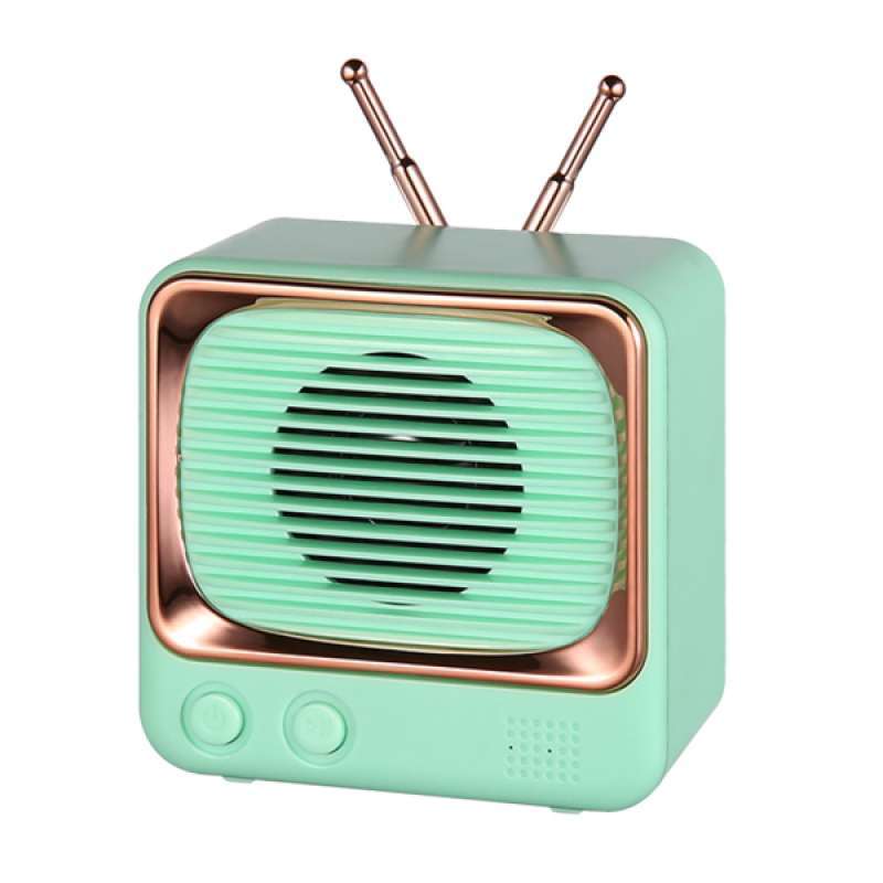 Jual Portable Bluetooth Retro Speaker Wireless Mini Vintage Speaker ...