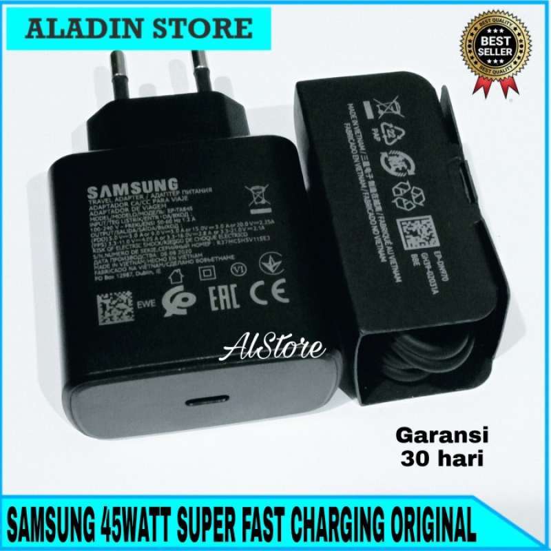 Promo Charger Samsung Galaxy S21 Plus ORIGINAL 100% Super Fast Charging ...