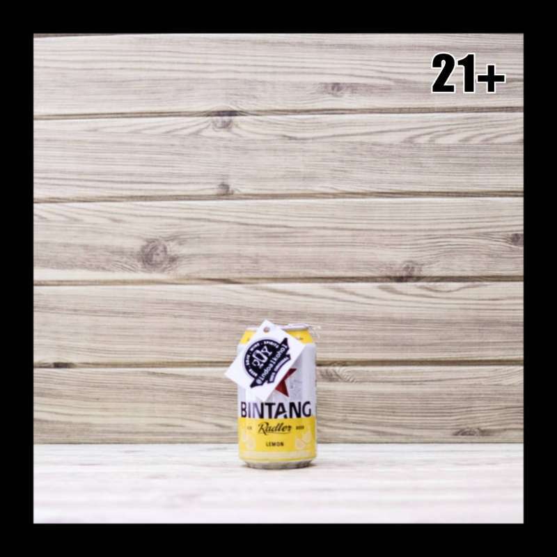 Promo Beer Bintang Radler Can Lemon 320ml - Bir Kaleng - Indoalkohol ...