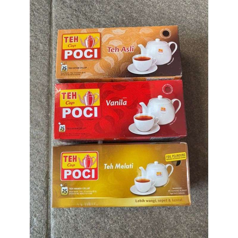 Jual teh poci 25pc di Seller toserba marini - Gemah, Kota Semarang | Blibli
