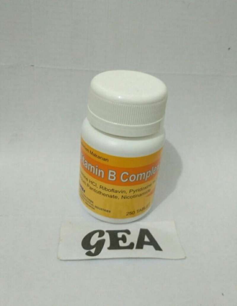 Promo vitamin b complex kompleks Mef isi 250 tablet bcomplex Diskon 2% ...
