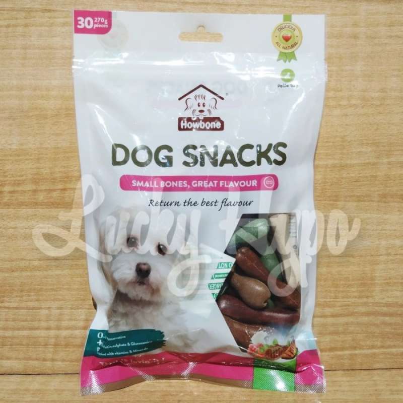 Promo Howbone Dog Snack/Cemilan Anjing Assorted Flavour Mini Isi 30Pcs ...