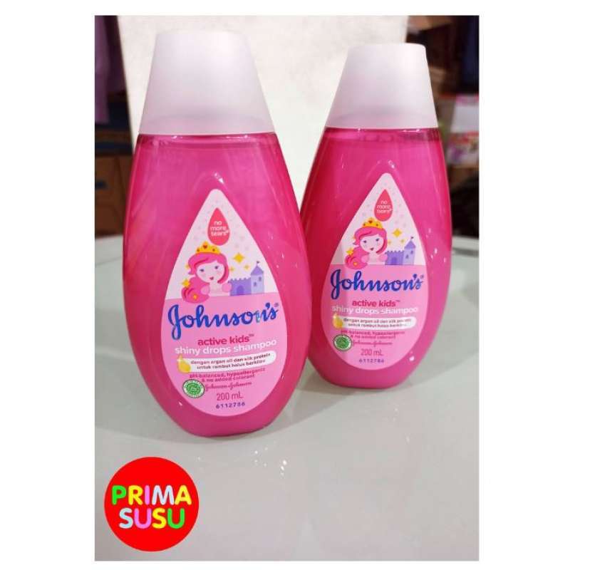 Jual Johnson's Active Kids Shiny Drops Shampoo 200 Ml Di Seller ...