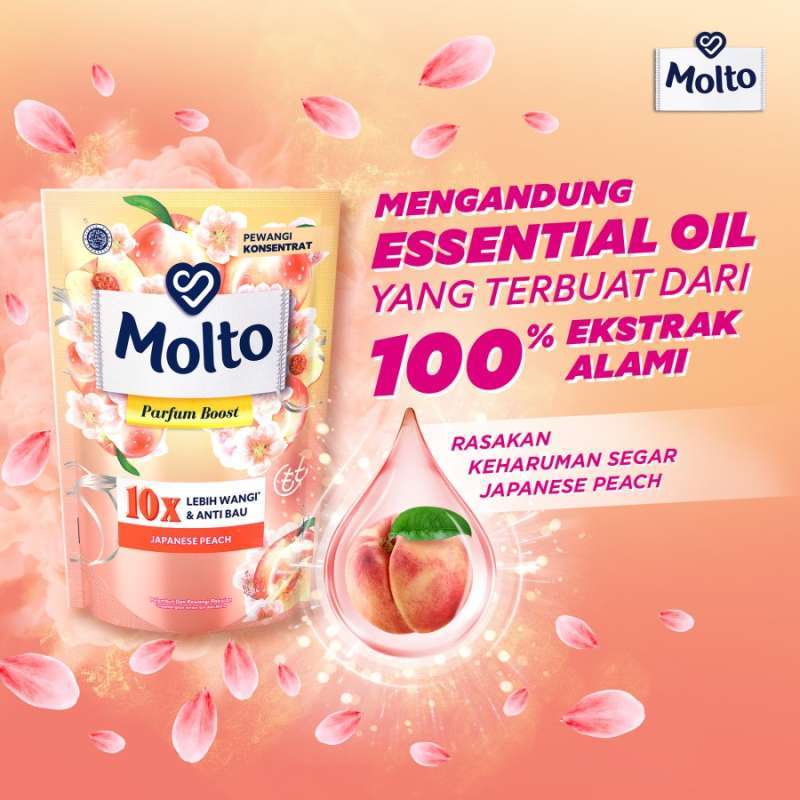 Jual Smg/jog/solo - Molto Pelembut Dan Pewangi Parfum Boost Japanese ...