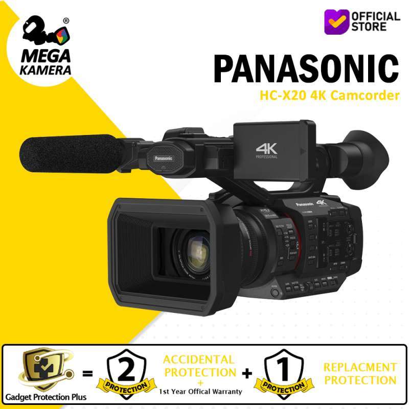 Jual Panasonic HC-X20 HC X20 HCX20 4K Mobile Camcorder Professional di ...