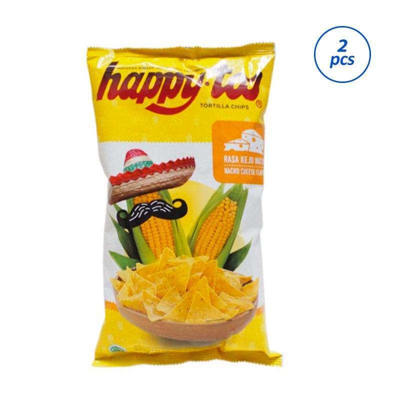 Promo WHS - Beli 2 Lebih Hemat Happy Tos Kuning Nachoscheese [140 g ...