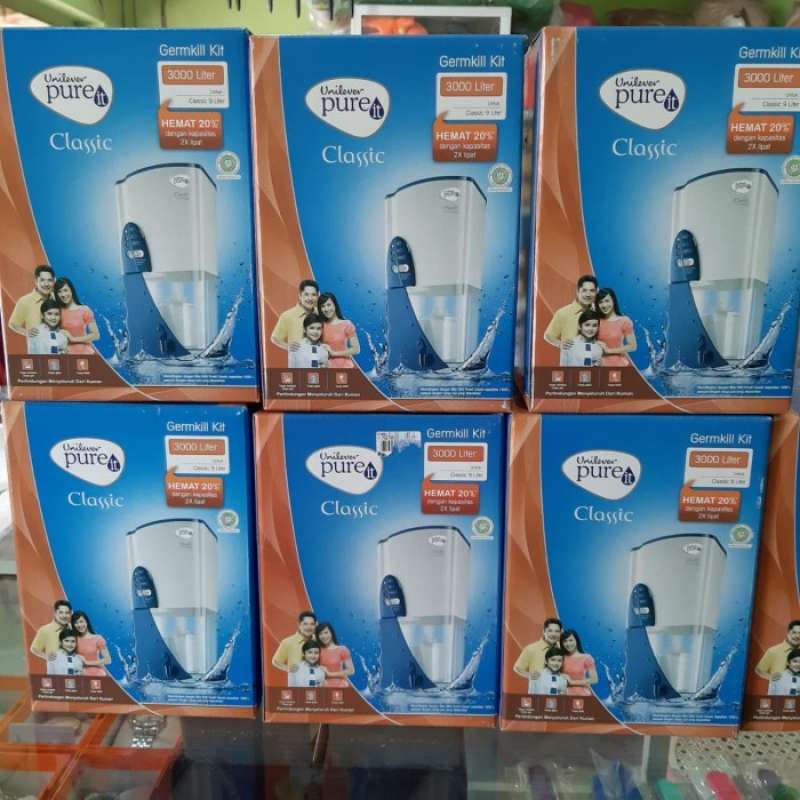 Promo Saringan Gkk Pureit Germkill Kit 3000 Liter Pure It Classic 9 L ...