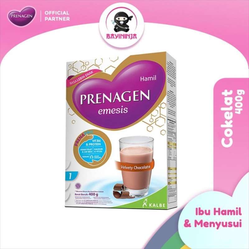 Jual Prenagen Mommy Emesis Susu Ibu Hamil Coklat Box 400G / 400 G di ...