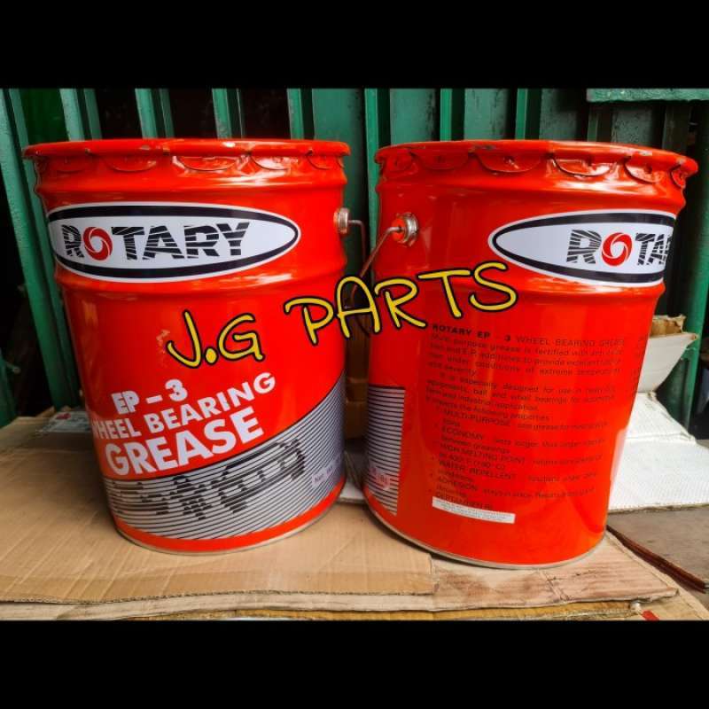 Promo Gemuk Rotary Ep3 Extreme Pressure Wheel Bearing Grease 16Kg Pail Besar Diskon 23% di ...