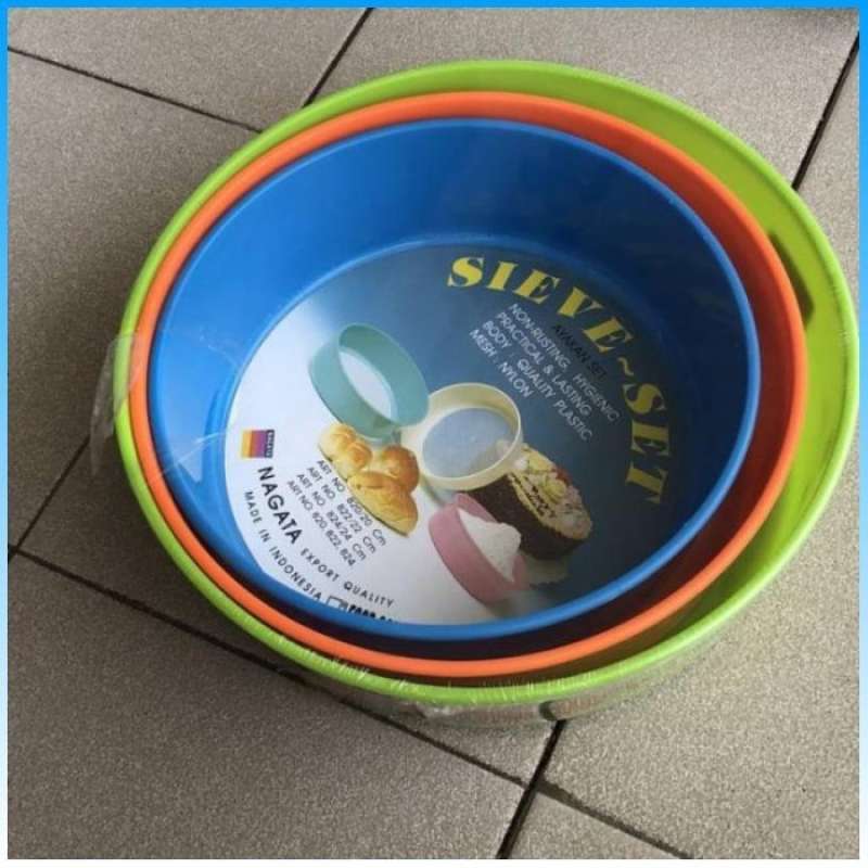 Promo Ayakan Plastik Set Nagata/ Ayakan Tepung Nagata Diskon 33% di ... Promo Ayakan Plastik Set Nagata/ Ayakan Tepung Nagata Diskon 33% di ...