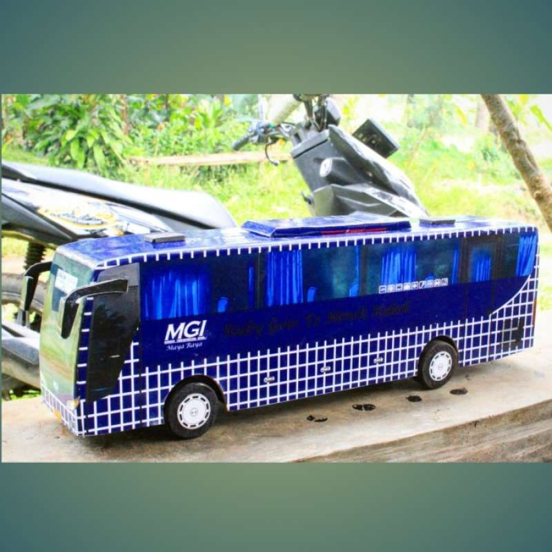 Promo Miniatur Bis Miniatur Bus MGI full lampu led Diskon 26% di Seller Hobby Land - Kota ...
