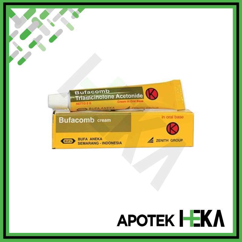 Jual Bufacomb Cream 5 G 1 Tube - Triamcinolone Acetonide Di Seller ...