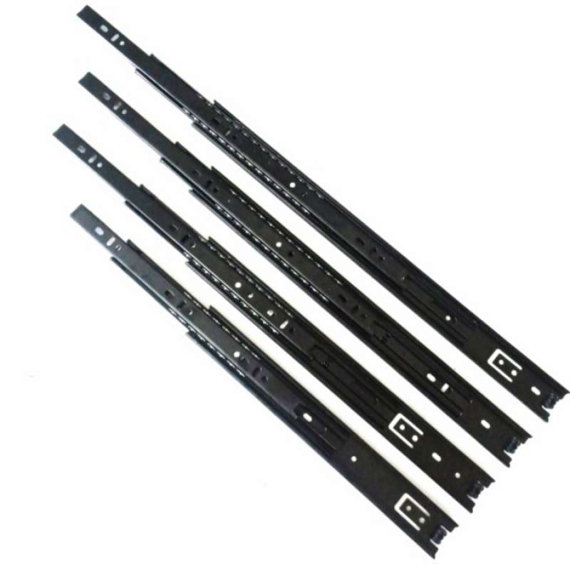 Promo Rel Laci Huben/Dekkson Double Track Hitam Harga Perpasang Diskon ...