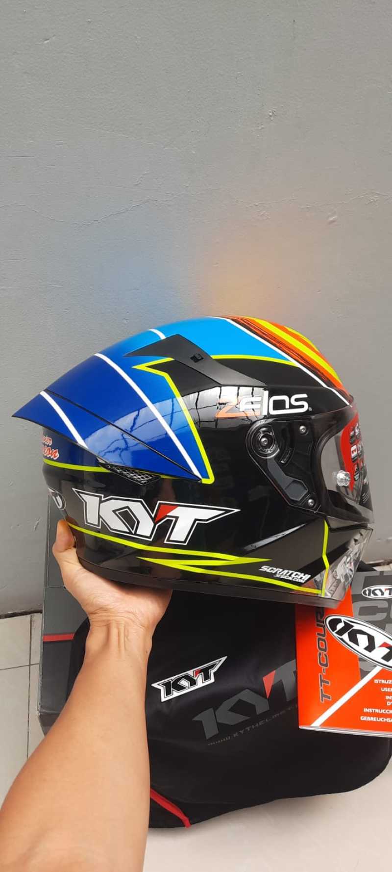 Jual Helm Kyt Tt Course Xavier Simeon Endurance Champion Replica - L Di ...