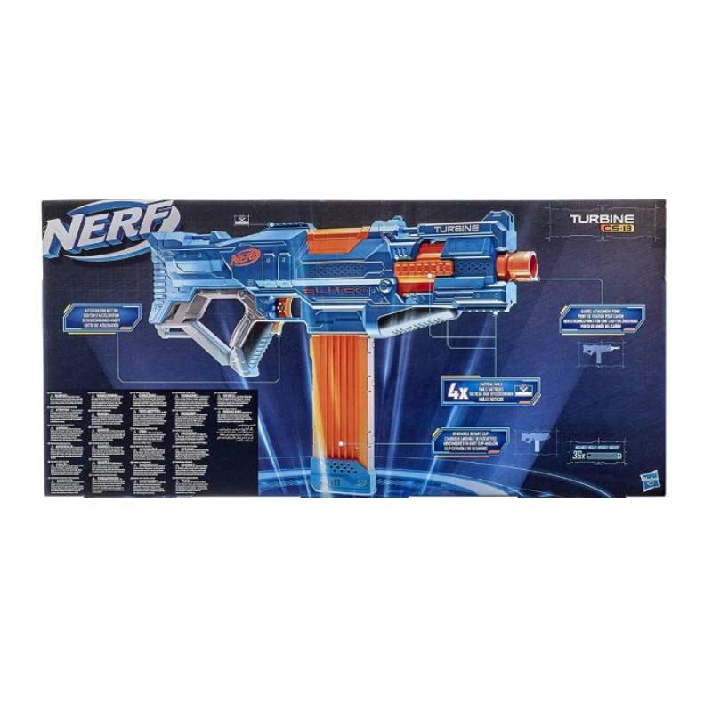 Jual Nerf Elite 2.0 Turbine Cs-18 Motorized Blaster Original Di Seller ...