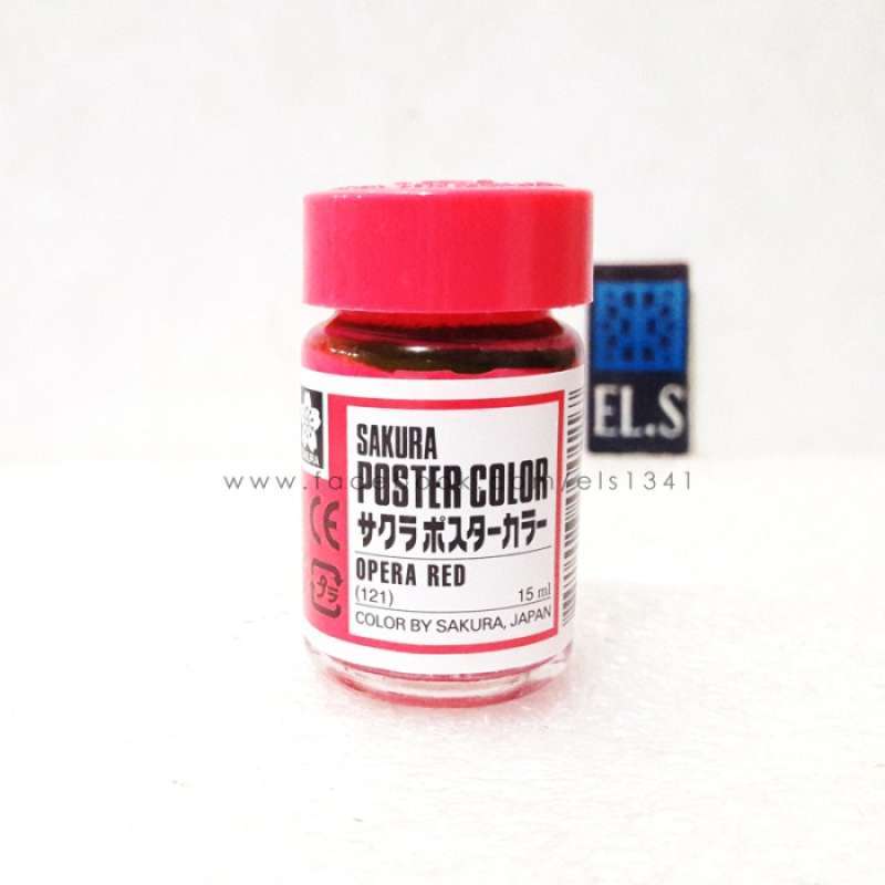 Jual Sakura Poster Color Opera Red (Cat Poster) di Seller Uhilaa Shop ...