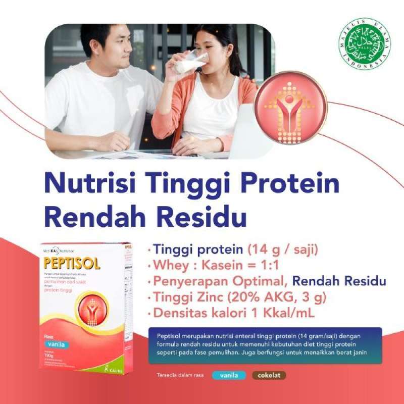 Jual Bundle 2 Box Peptisol - Nutrisi Tinggi Protein Rendah Residu Di ...
