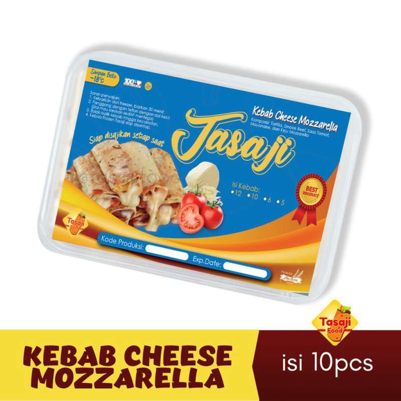 Jual Moza Kebab Frozen Asli Mozarellanya isi 10 Original di Seller ...