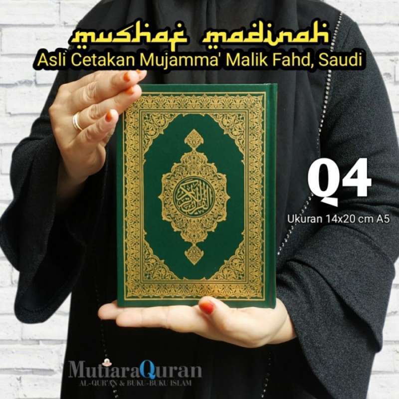 Jual Al Quran Madinah Asli, Mushaf Madinah Q4 Di Seller Ken Book - Jati ...