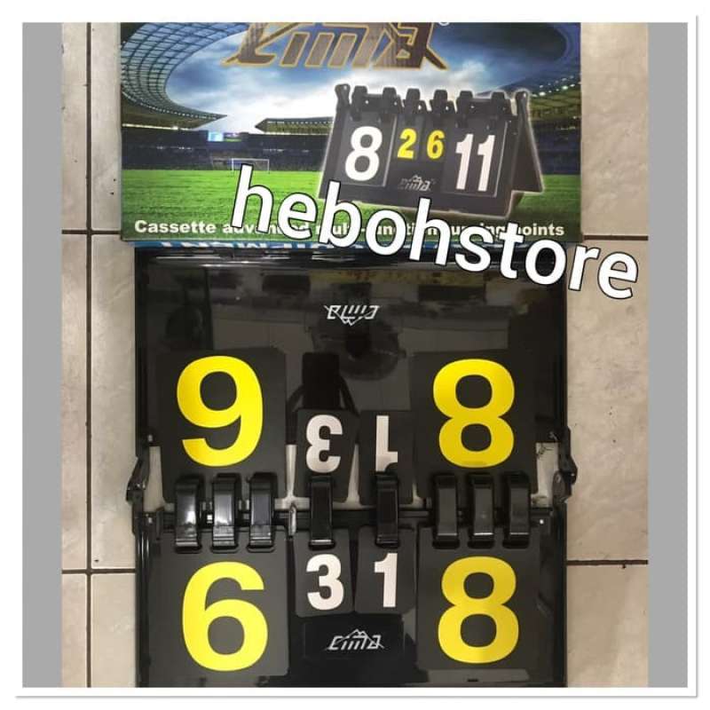 Promo PAPAN SCORE /PAPAN SKOR/ PAPAN ANGKA/ COACH BOARD CIMA Diskon 64% ...