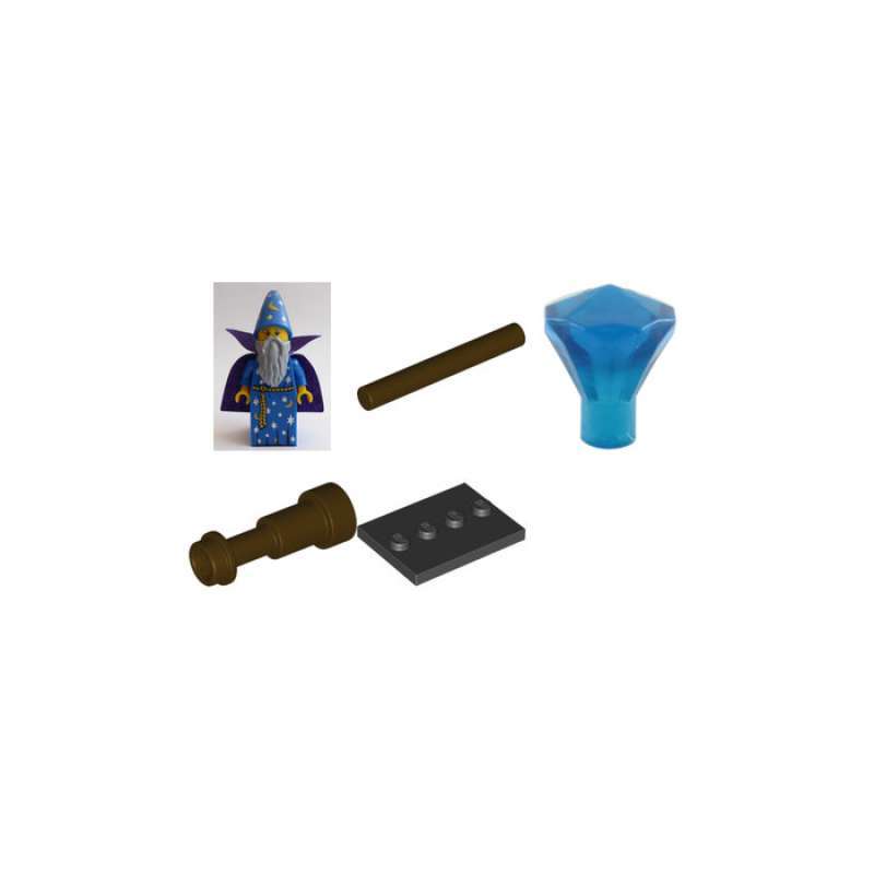Jual Lego 71007 Minifigures Series 12 Wizard Di Seller Star Bricks ...