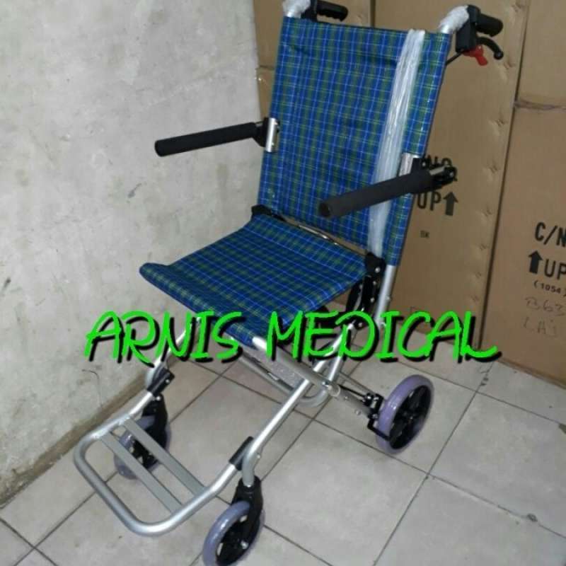 Jual kursi roda travel / Traveling/Haji/Umroh untuk Anak dan dewasa ...