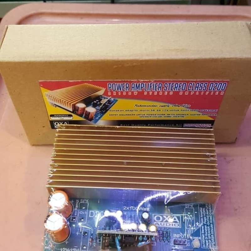 Promo Limited Power Amplifier Class D 200 W Dc 12 Volt Baru Diskon 50% ...