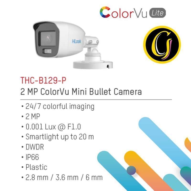 Promo Limited Kamera Cctv Hilook Colorvu 2Mp Thc-B129-P Produk By ...