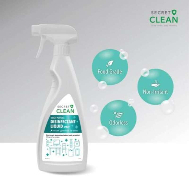 Jual Secret Clean Spray Disinfectant 500ml Di Seller Suzuya Official ...