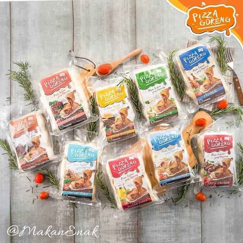Jual Pizza goreng frozen premium aneka varian rasa isi 6pcs - Smoked ...