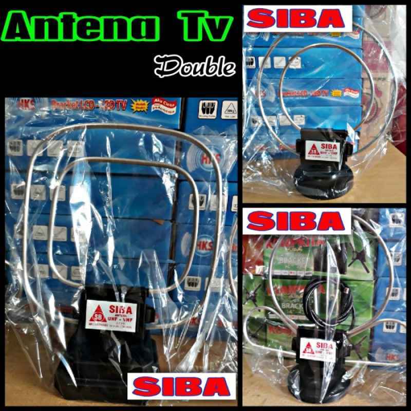 Promo Antena TV Double Siba Indoor Diskon 42% di Seller Edenn Shop ...