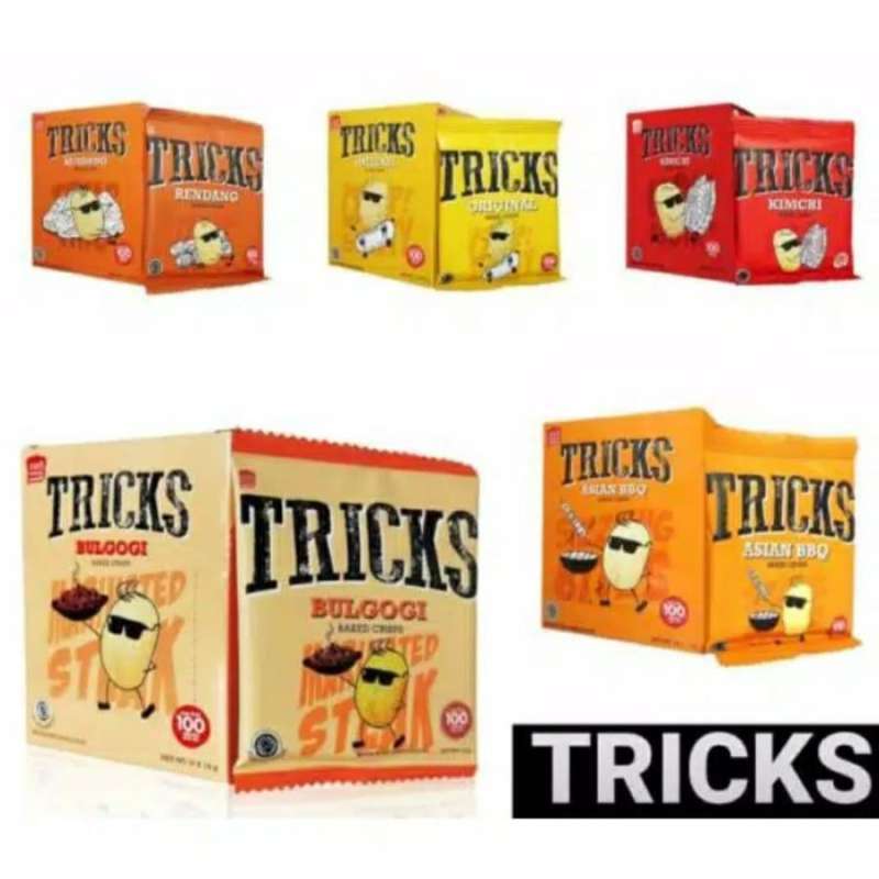 Promo Tricks Baked Crisps Kimchi 10x20gr Diskon 9% Di Seller Suzuya ...