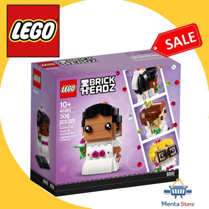 Jual LEGO Brickheadz 40383 Wedding Bride Hadiah Nikah Teman Bride Bunga ...