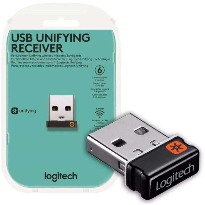 Jual LOGITECH USB UNIFYING RECEIVER Wireless Keyboard Mouse Logitech ...