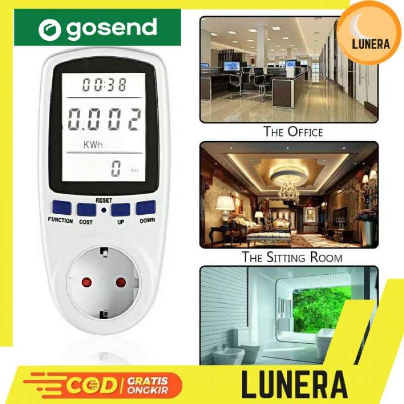 Jual Alat Pengukur Daya Watt Pln Listrik Rumah Kwh Meter Multyfungsi Di ...