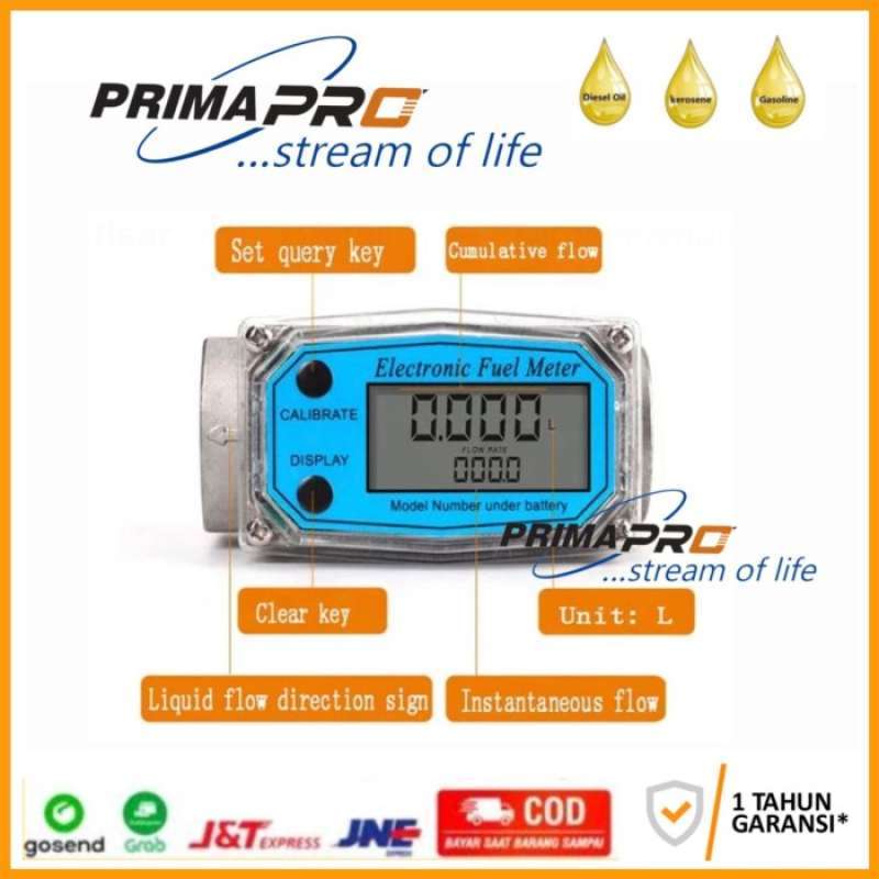Promo FLOW METER SOLAR DIGITAL FLOW METER OLI DIGITAL FLOW METER BBM 1. ...