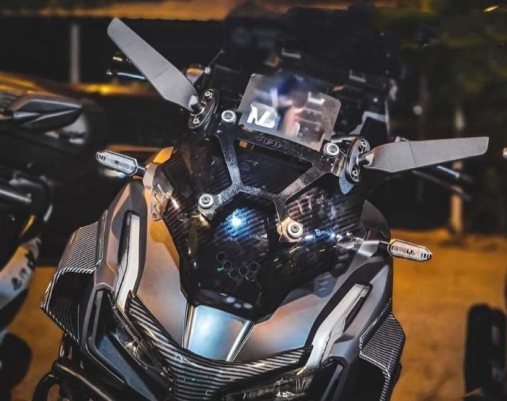 Jual Spion Winglet Honda Adv 150 Spion Stealth Adv 150 Full Cnc Di ...