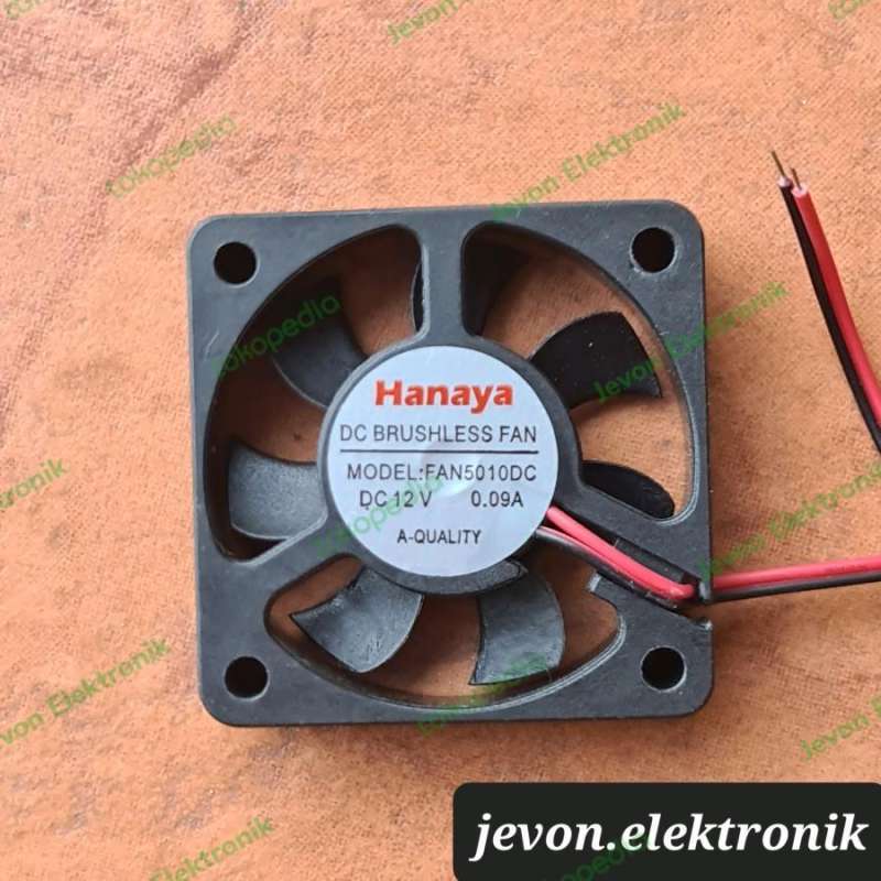 Promo Hanaya Brushless Fan 5x5 Fan5010DC 12V Kipas 12 V Diskon 18% di ...