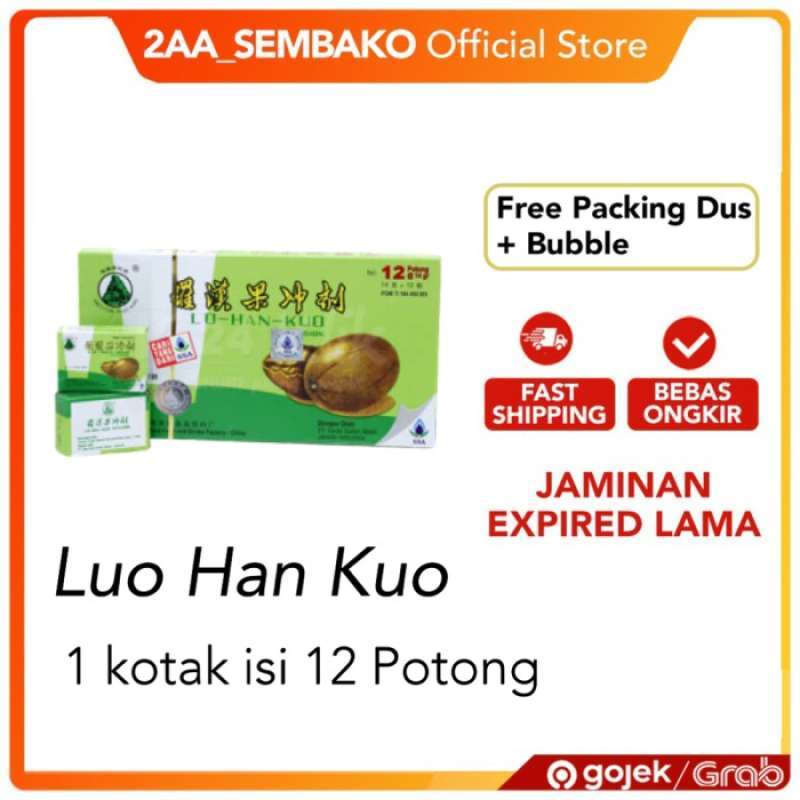 Promo Luo Han Kuo Infusion / Luo Han Guo Kotak Diskon 23% di Seller ...