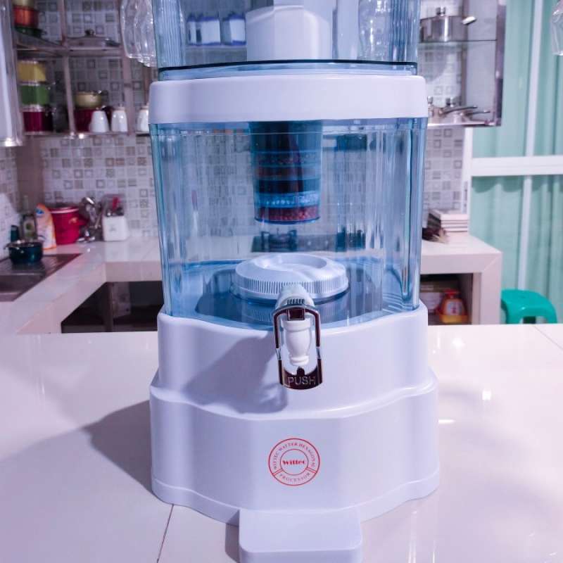 Jual Wittec Water Hexagonal Processor Alat Penyaring Air 28 Liter Di ...