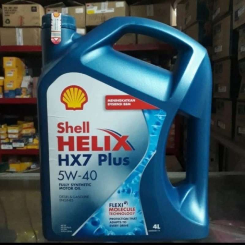 Promo Shell Helix HX7 5 - 40 full synthetic 4liter Diskon 23% di Seller ...
