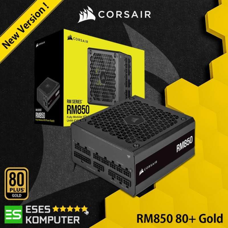 Jual PSU Corsair RM Series 850W Full Modular - 80 Plus Gold - RM850 RM ...