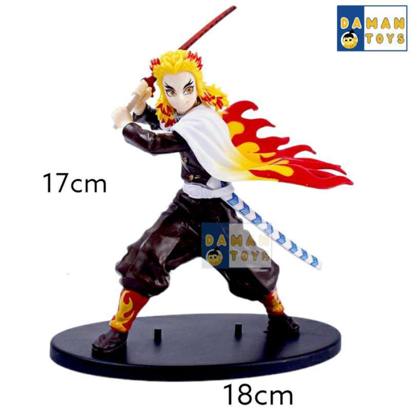 Promo Action Figure Demon Slayer Kimetsu Yaiba Rengoku Tanjiro Patung ...